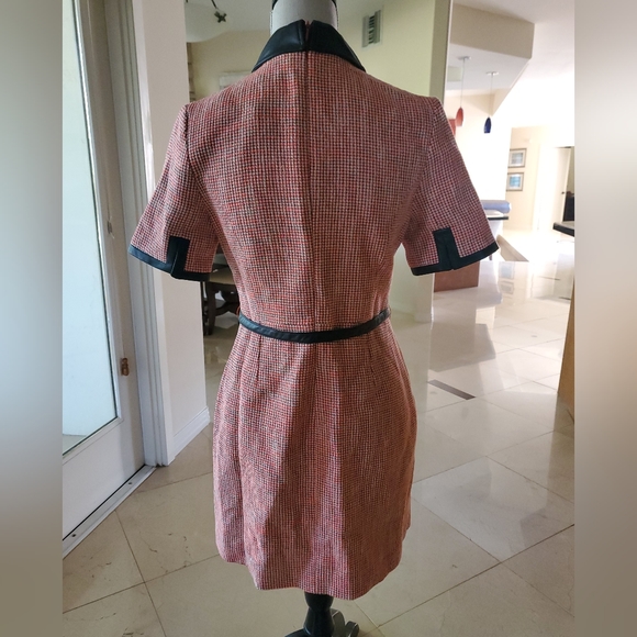 Karen Millen | Dresses | Karen Millen Neon Tweed Dress | Poshmark